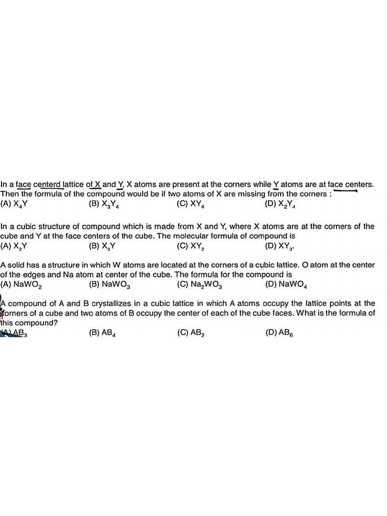 Solid State Iit Jam Part 1 | PDF