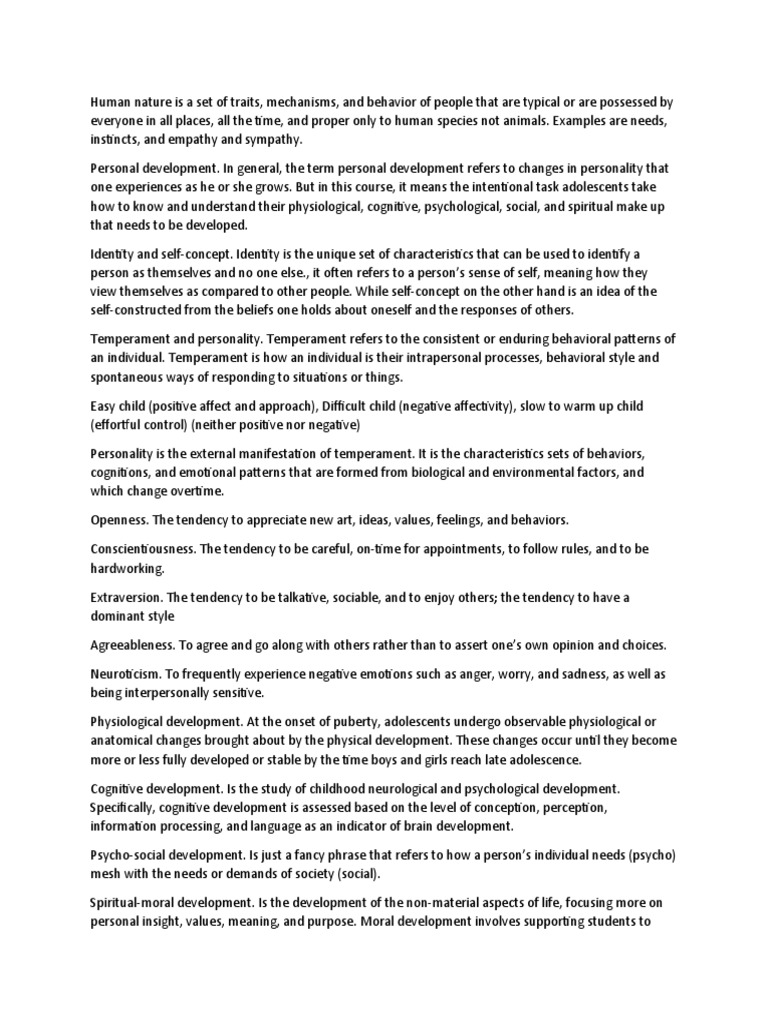 Seconds em First Term Exam Personal Development | PDF | Mental Disorder ... Seconds em First Term Exam Personal Development | PDF | Mental Disorder ...