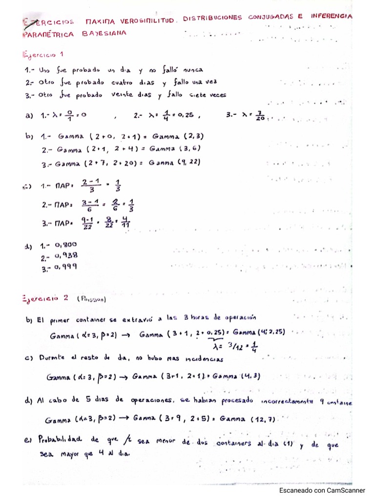 Inferencia Bayesiana | PDF