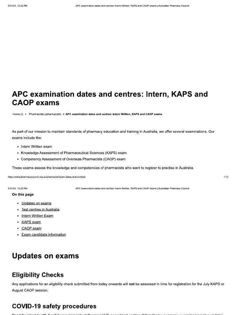 CAOP Details | PDF