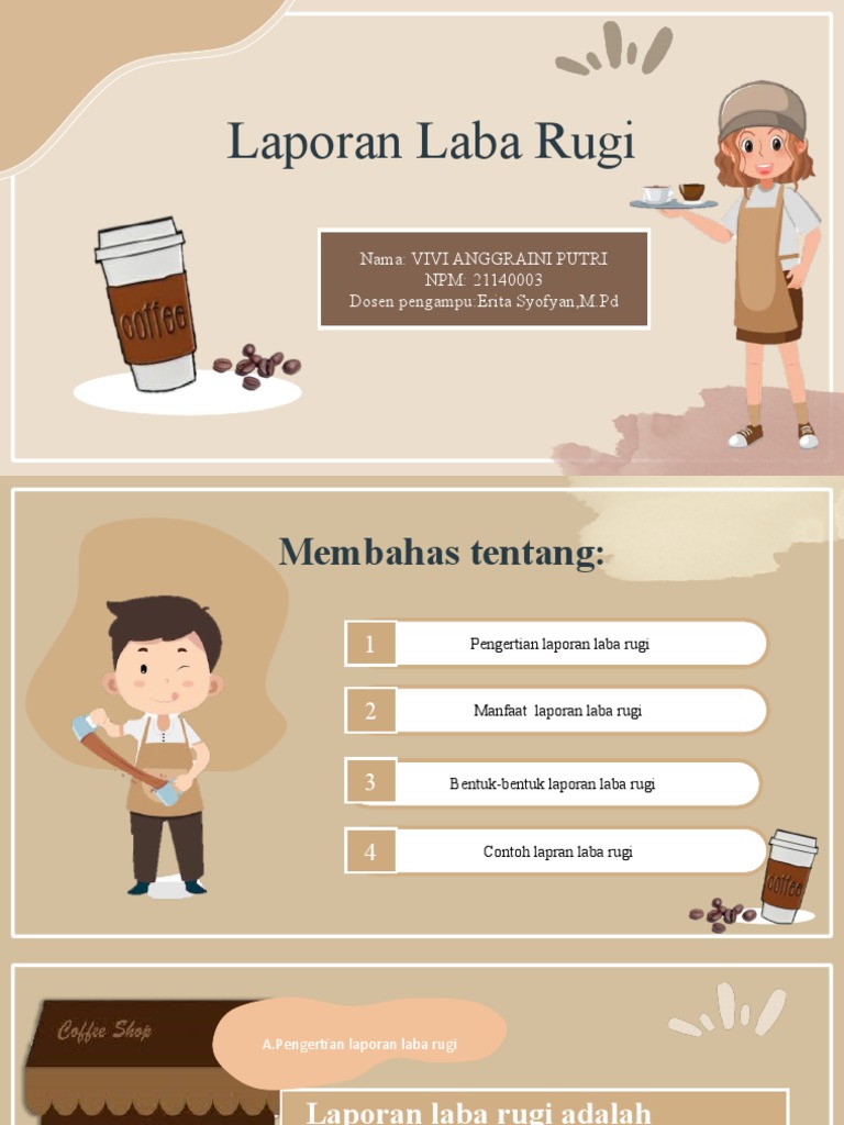 Contoh Laporan Laba Rugi Perusahaan | PDF
