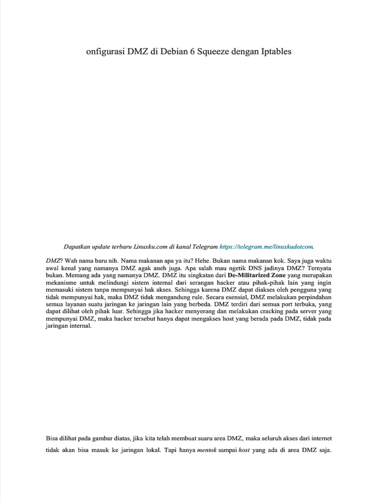 PDF Membangun Server DMZ Kp7 Compress | PDF
