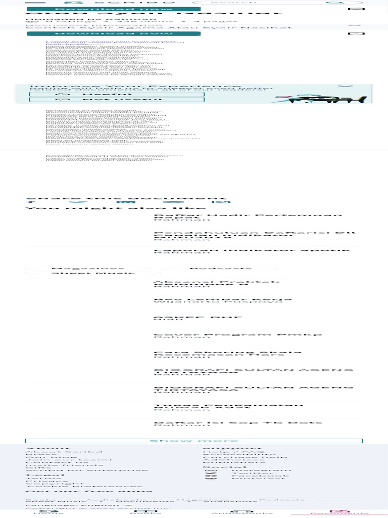 Contoh Syair Agama Atau Syair Nasihat PDF | PDF