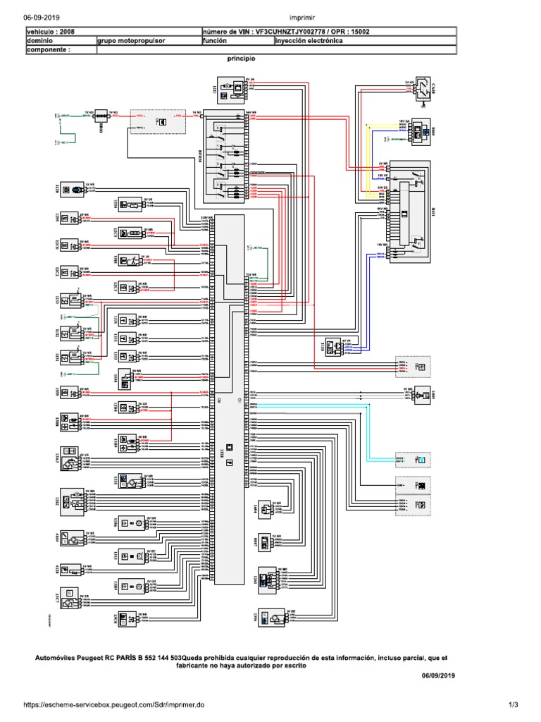 Esquemático Peugeot 2008 | PDF