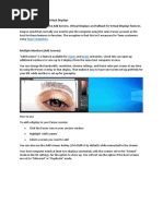 Parsec Multi-Monitor and Virtual Display Guide | PDF | Microsoft ...