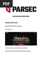 Parsec Multiple Screens | PDF | Microsoft Windows | Windows 10