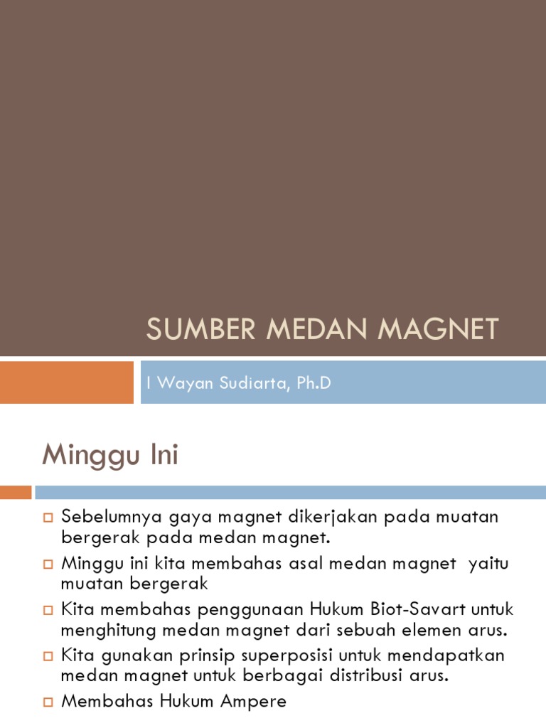9 Sumber Medan Magnet | PDF