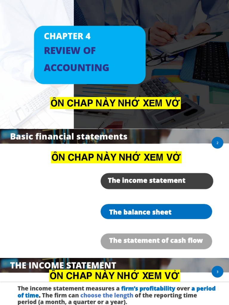 Chapter 4. Review of Accounting | PDF | Equity (Finance) | Income Statement