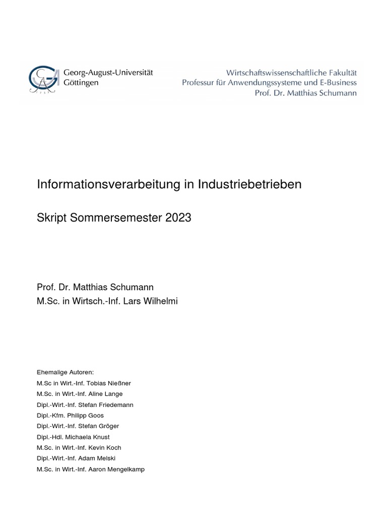 IVIB Skript SoSe23 | PDF