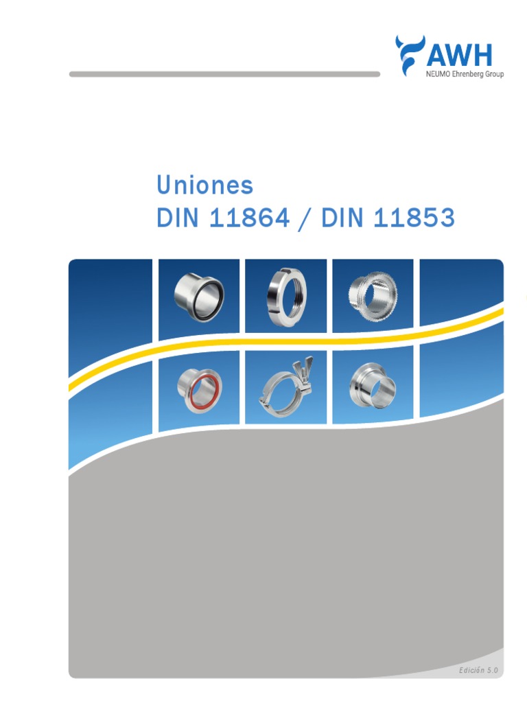 AWH Catalog Connections-DIN11864-11853 ES | PDF | Metalurgia ...