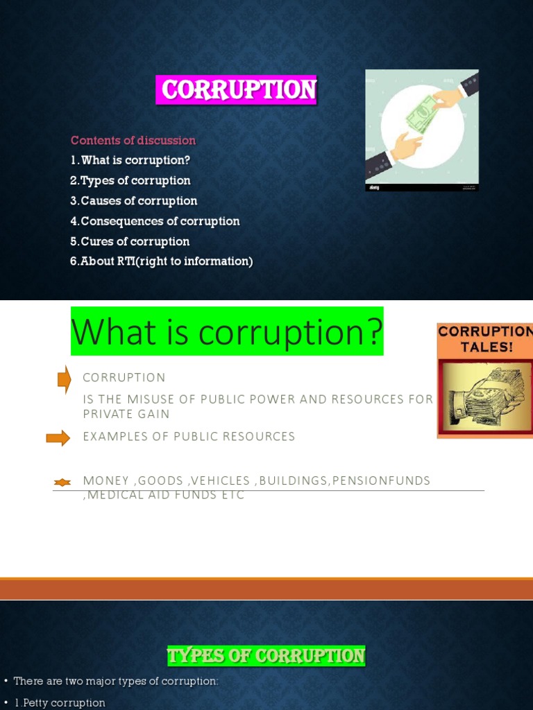 Corruption | PDF | Corruption | Political Corruption Corruption | PDF | Corruption | Political Corruption