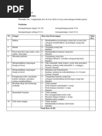 Form Indeks Barthel | PDF