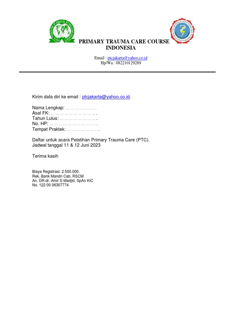 Email Pendaftaran Juni 2023 | PDF | Karier & Perkembangan | Bisnis