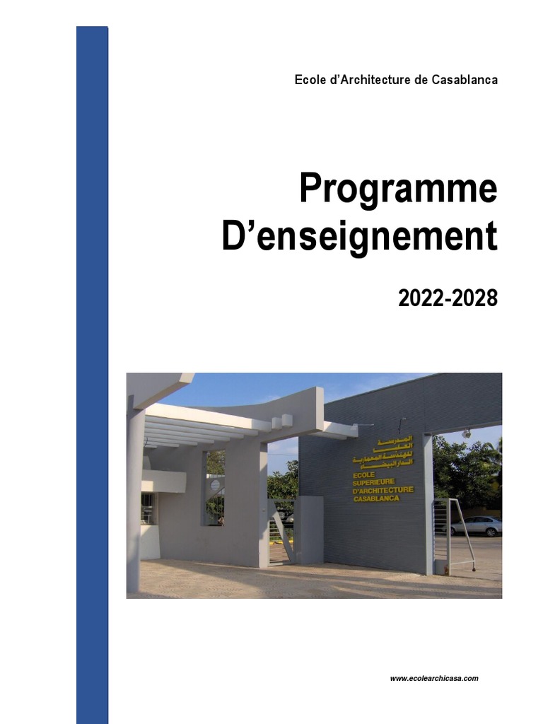 Programme Enseignement | PDF | Science | Enseignement