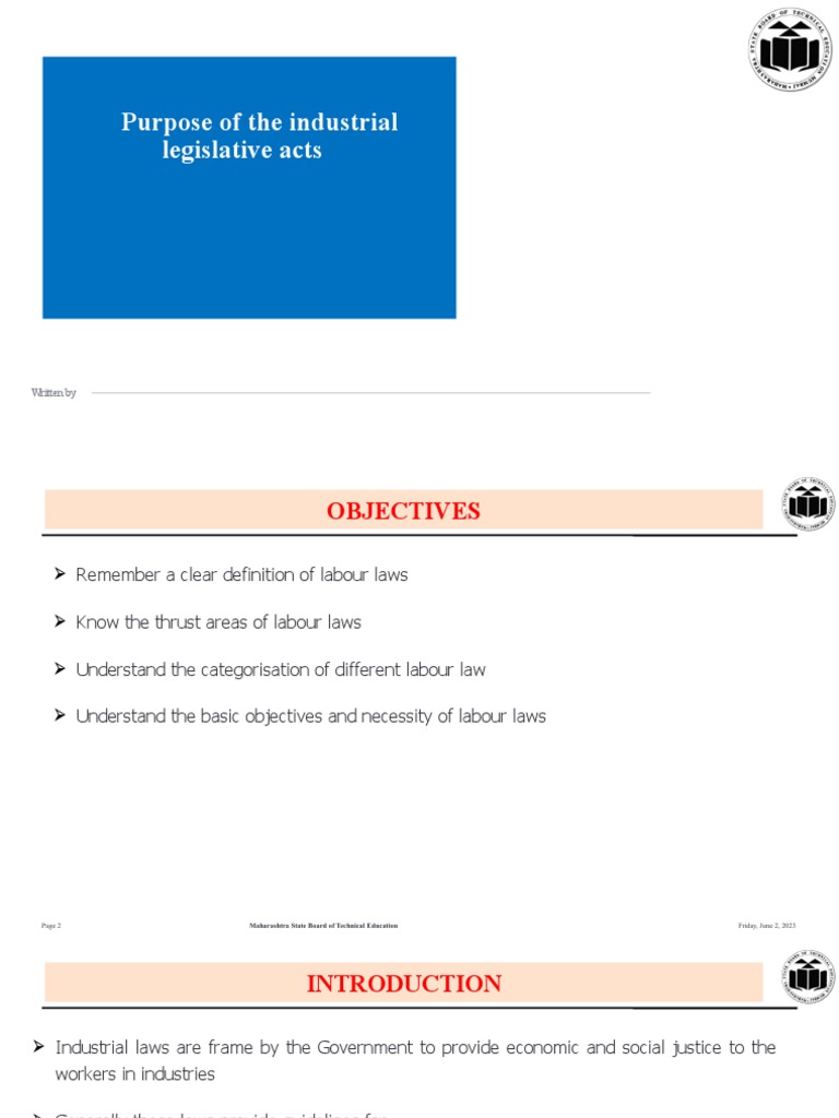 Whole PPT of CH No 5 | PDF | Employment | Labour Law