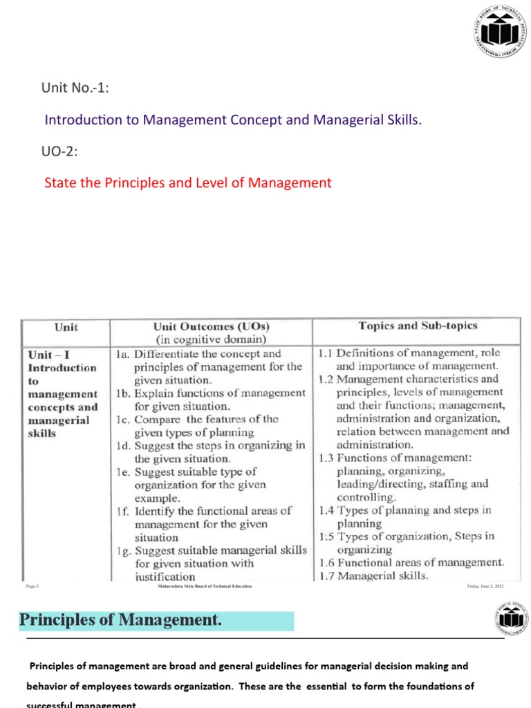 Unit No 1 Part 2 | PDF | Business