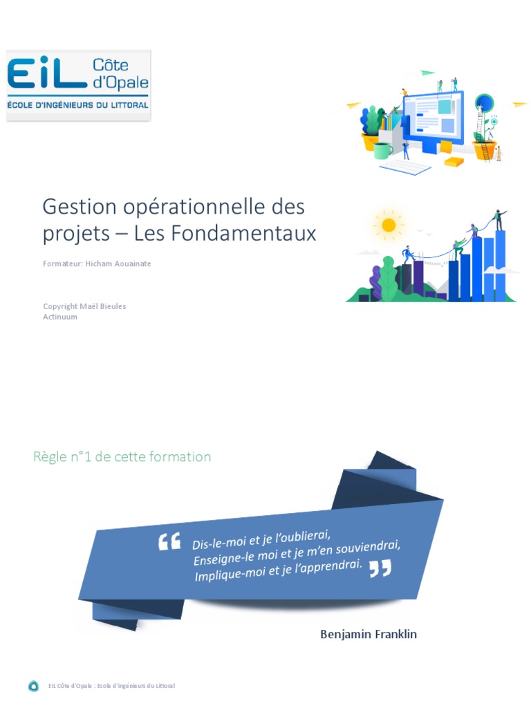 Gestion de Projet Cours Complet | PDF | Planification | Risque