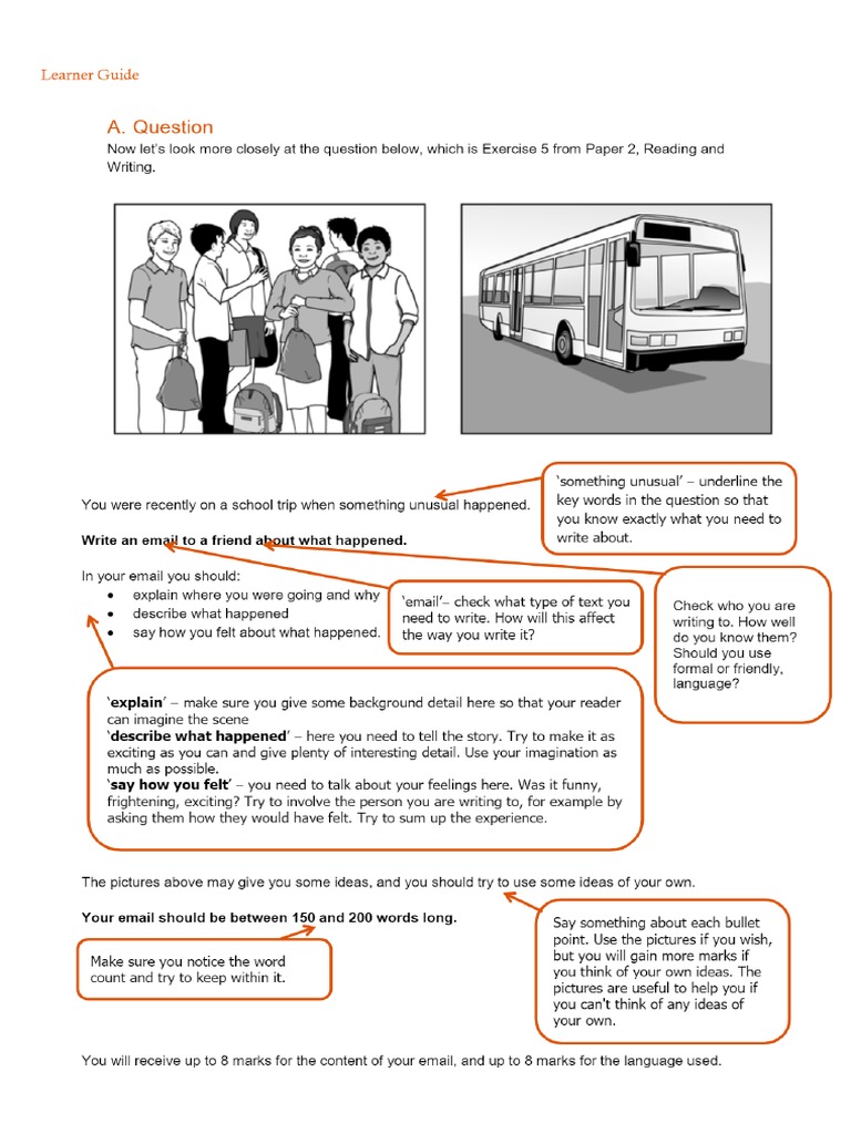 IGCSE Email - Informal | PDF