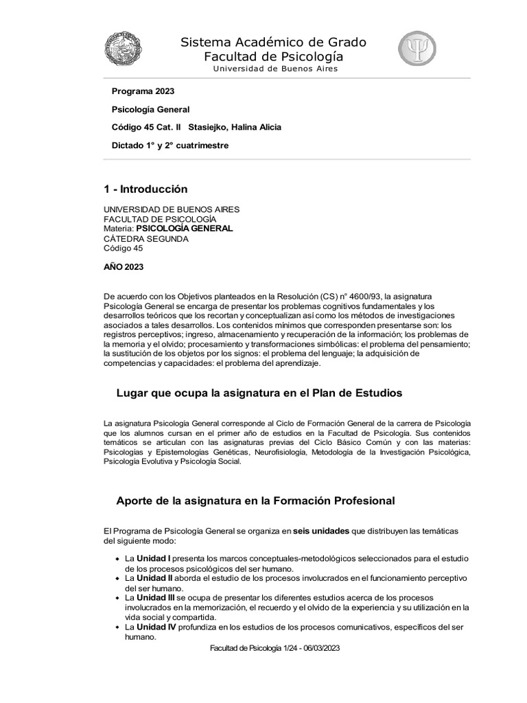 45-2023-1 | PDF | Sicología | Percepción