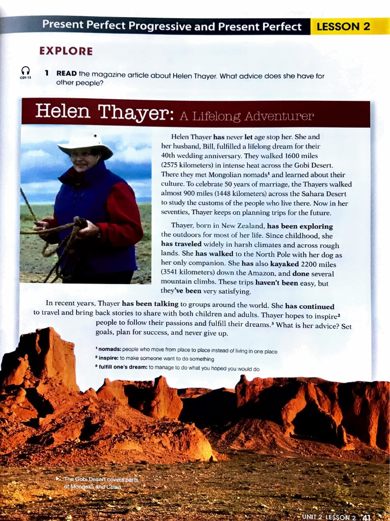 Grammar Explorer Unit 2 Lesson 2 | PDF