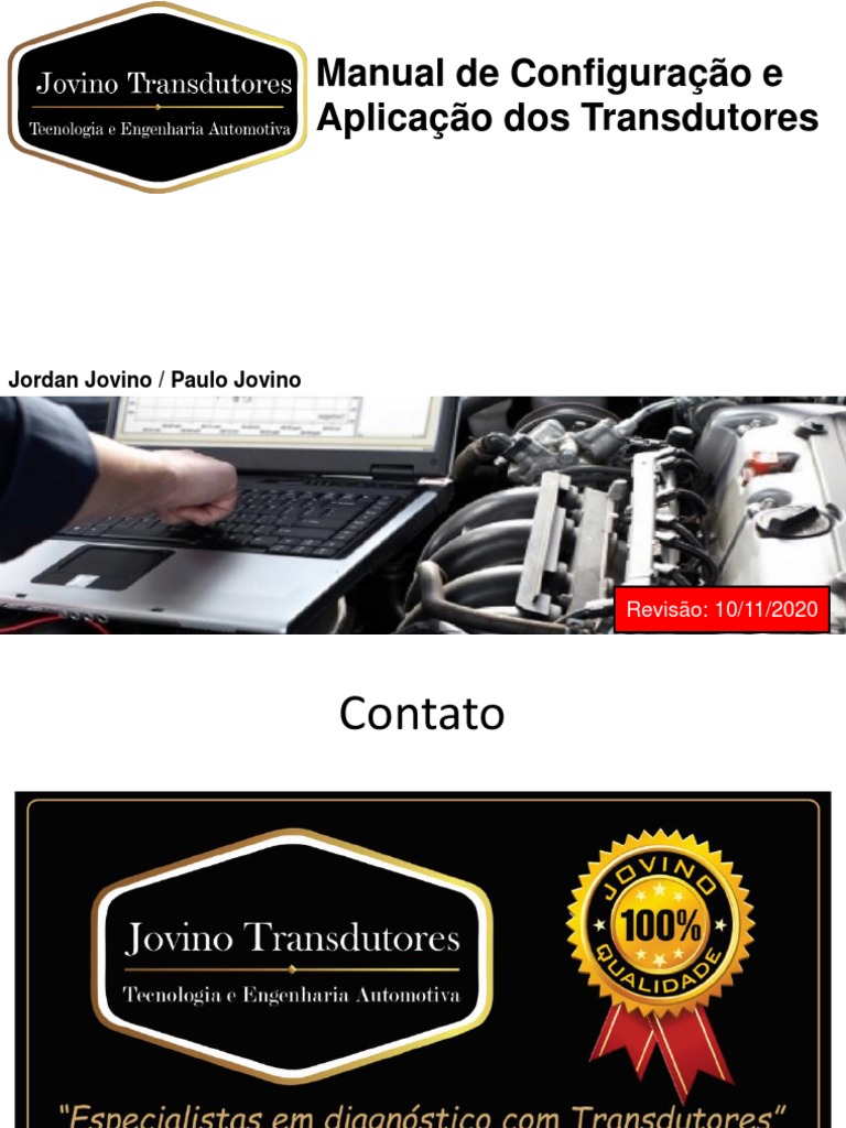 Manual Completo Dos Transdutores REV 10-11-2020 | PDF