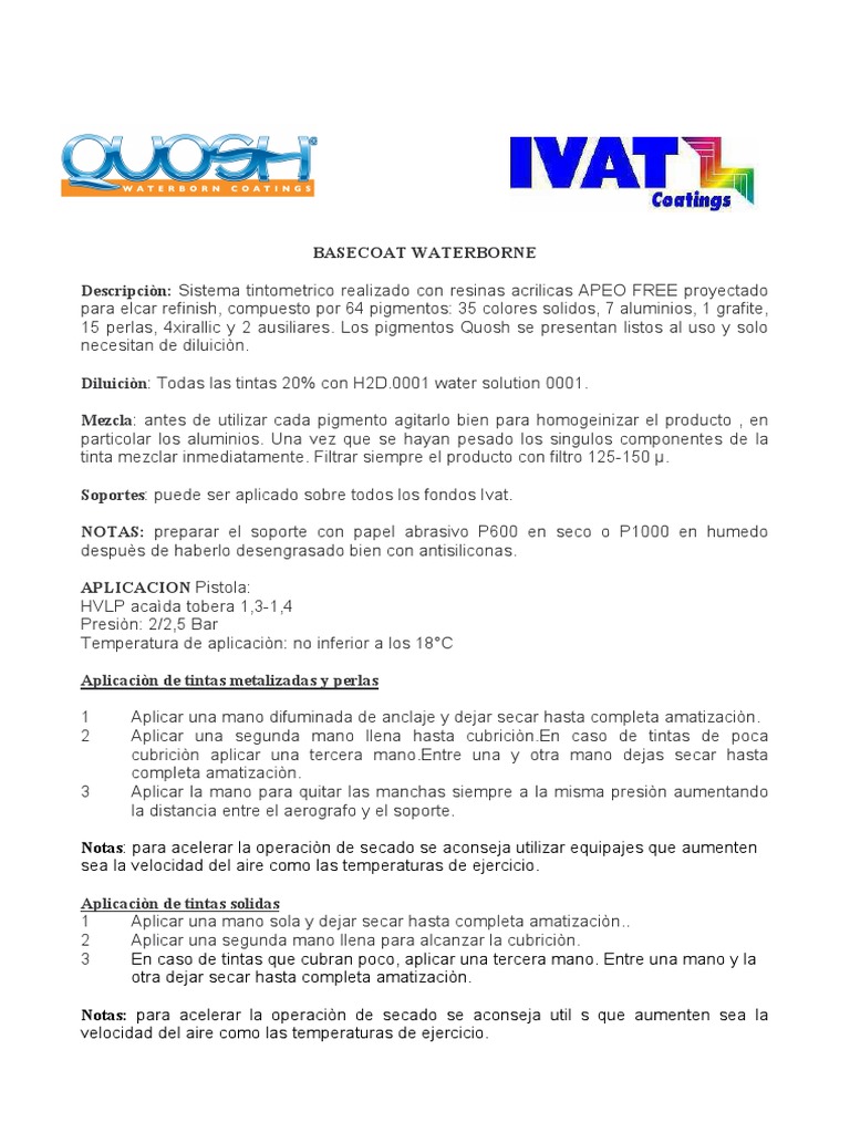 Tecnica Quosh Es | PDF | Materiales