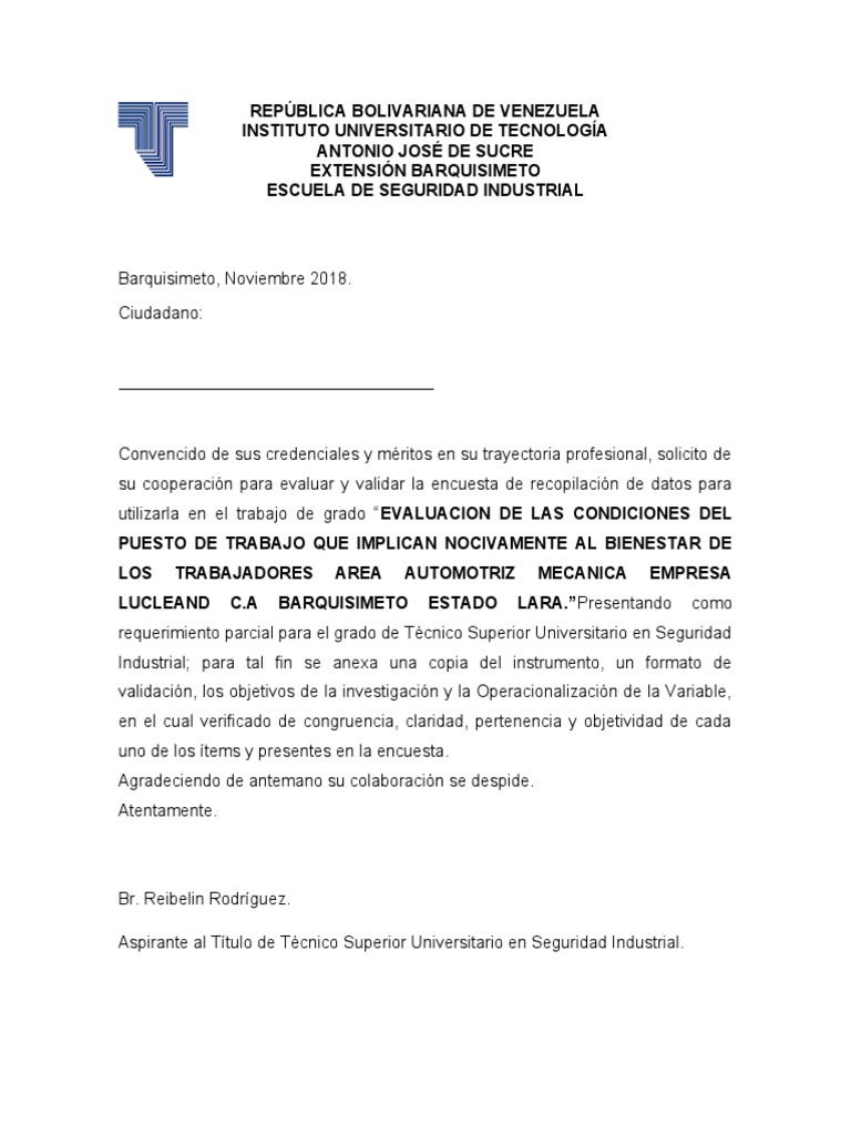 Validación Del Instrumento UTS | PDF