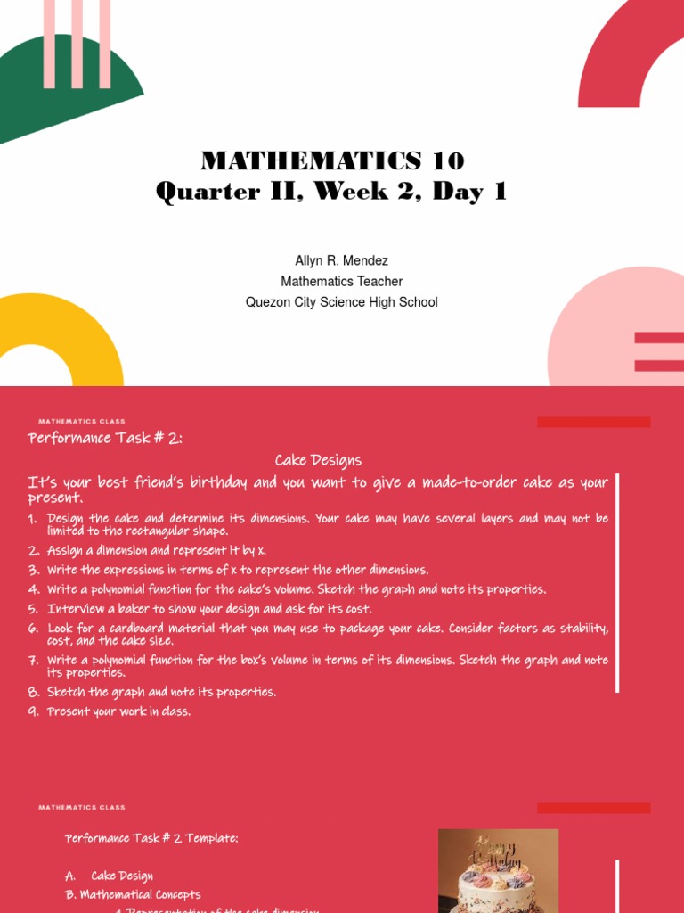 Grade10 Quarter 2 Week 2.1 Competency | PDF | Zero Of A Function | Polynomial
