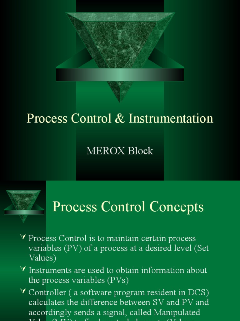 Process Control and Instrumentation | PDF | Flow Measurement | Pressure ...