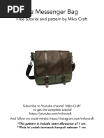 Alecia Tote Bag - Free Pattern and Tutorial by Miko Craft | PDF