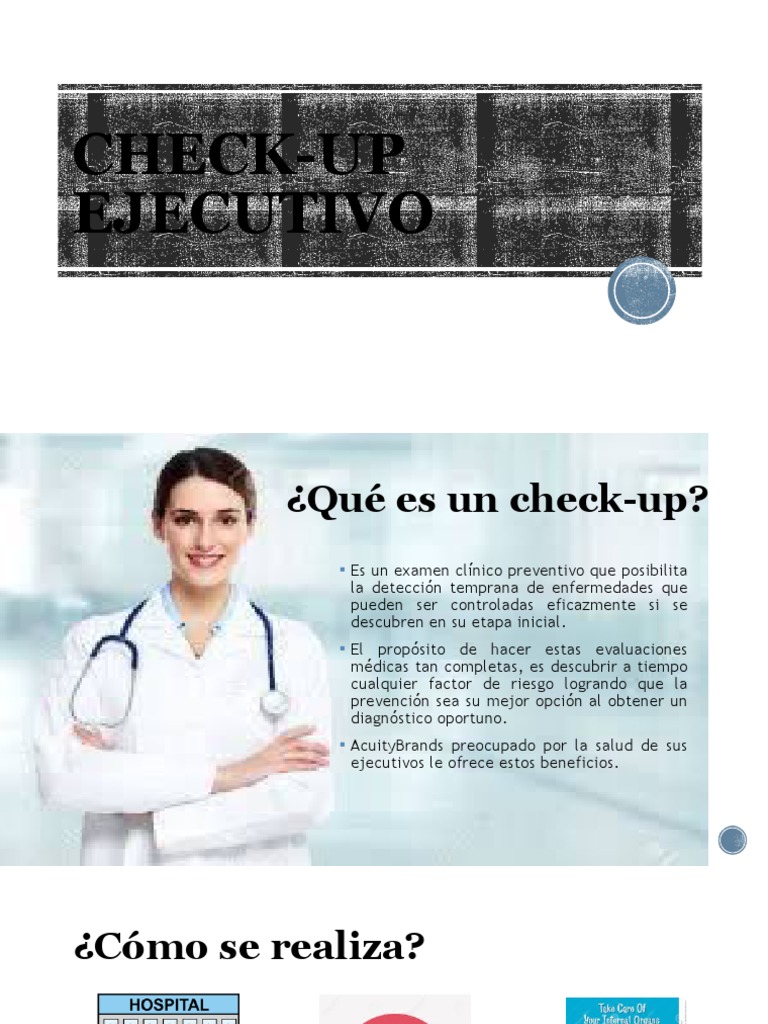 Check-Up Ejecutivo: Salud Preventiva Integral | PDF | Ultrasonido ...