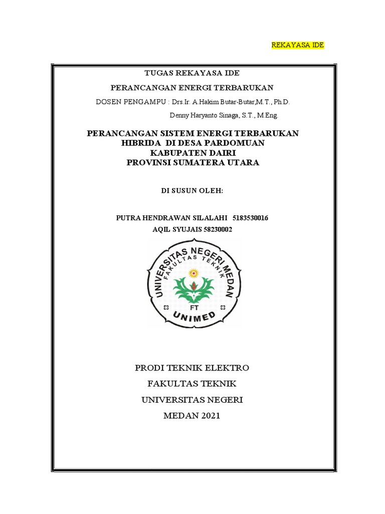 REKAYASA IDE Et1 | PDF