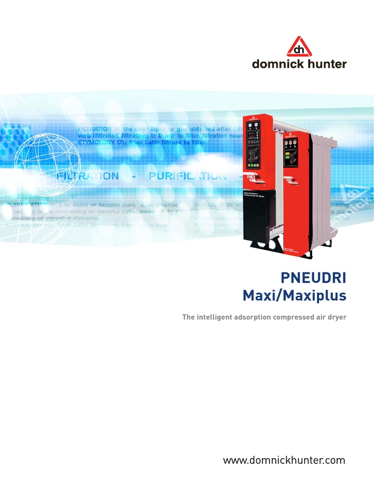 Pneudri Maxi & Maxiplus | PDF | Clothes Dryer | Adsorption