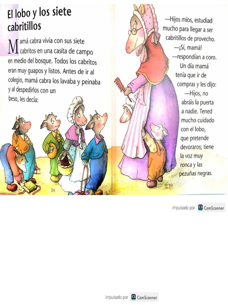 El Lobo Y Los Siete Cabritillos Pdf