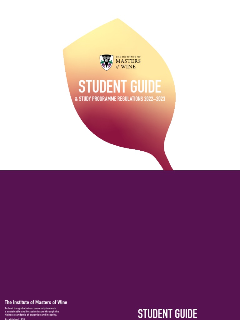 2022 23 Student Guide | PDF | Mentorship | Lecture