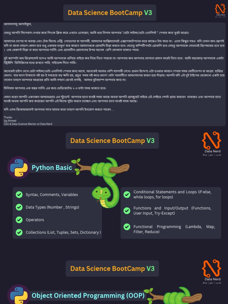 Data Science Bootcamp V3 Pdf