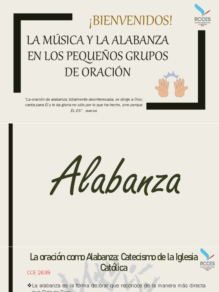 La Musica y La Alabanza en Los Pgo | PDF | Oración
