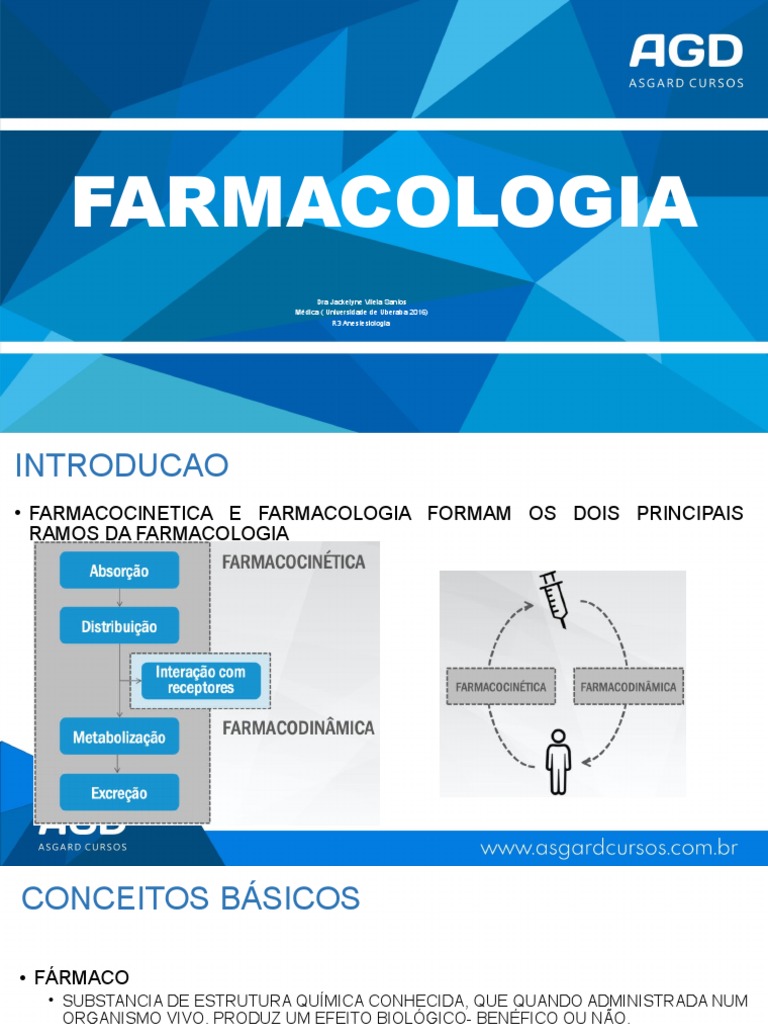 Farmacologia Geral | PDF | Membrana celular | Biotransformação