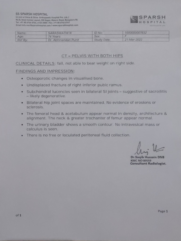 Sparsh Hospital | PDF