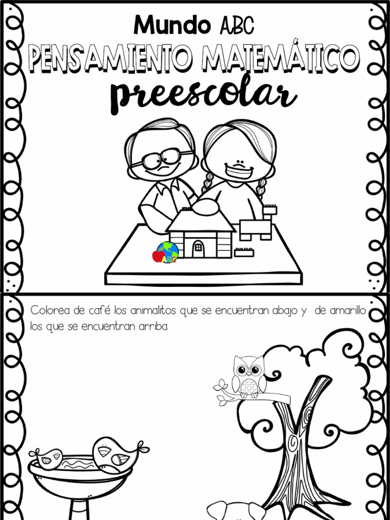 Pensamiento Matematico Preescolar Pdf