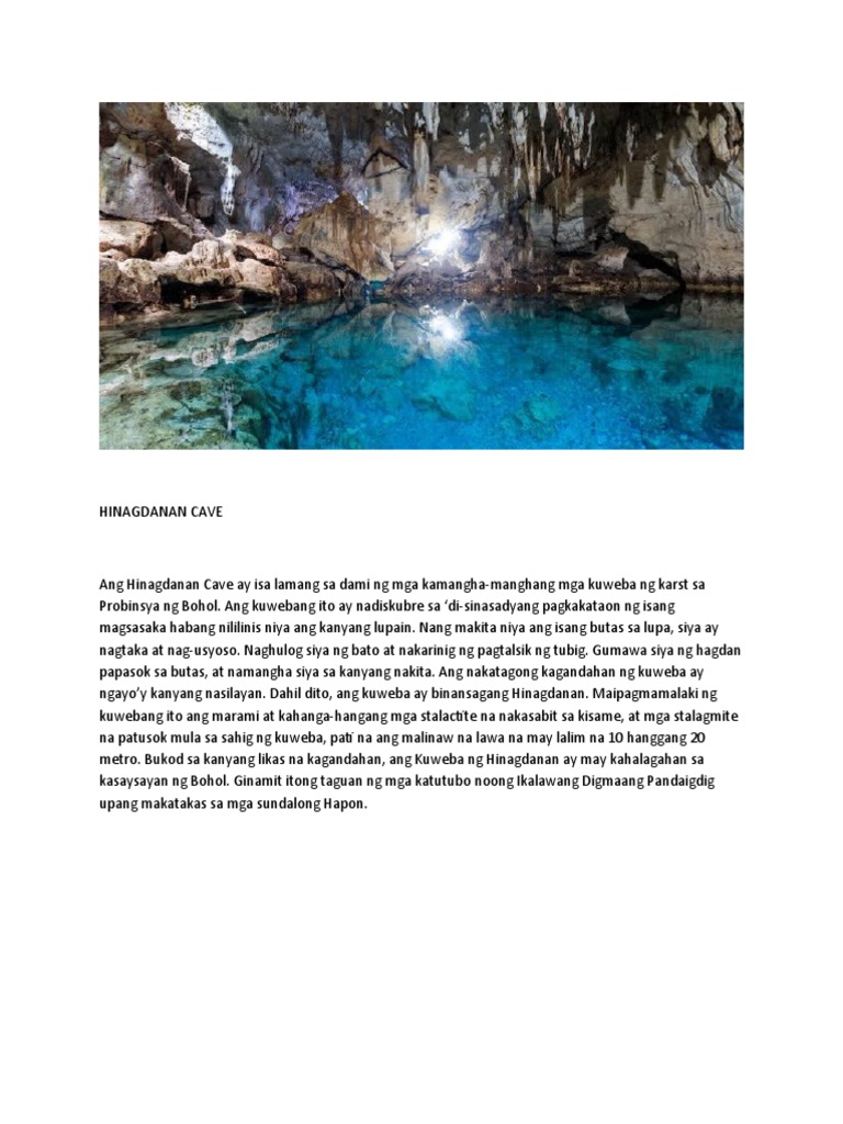 Hinagdanan Cave | PDF