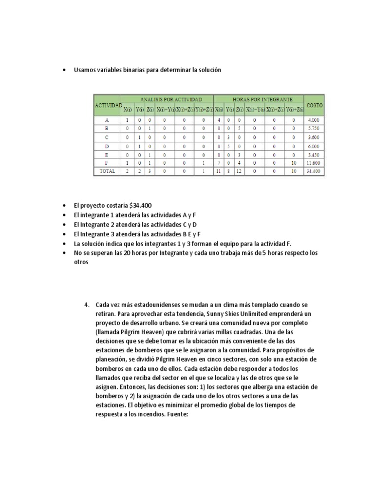 Actividad 1 - Formulación y Solución de Problemas Con Variables ...