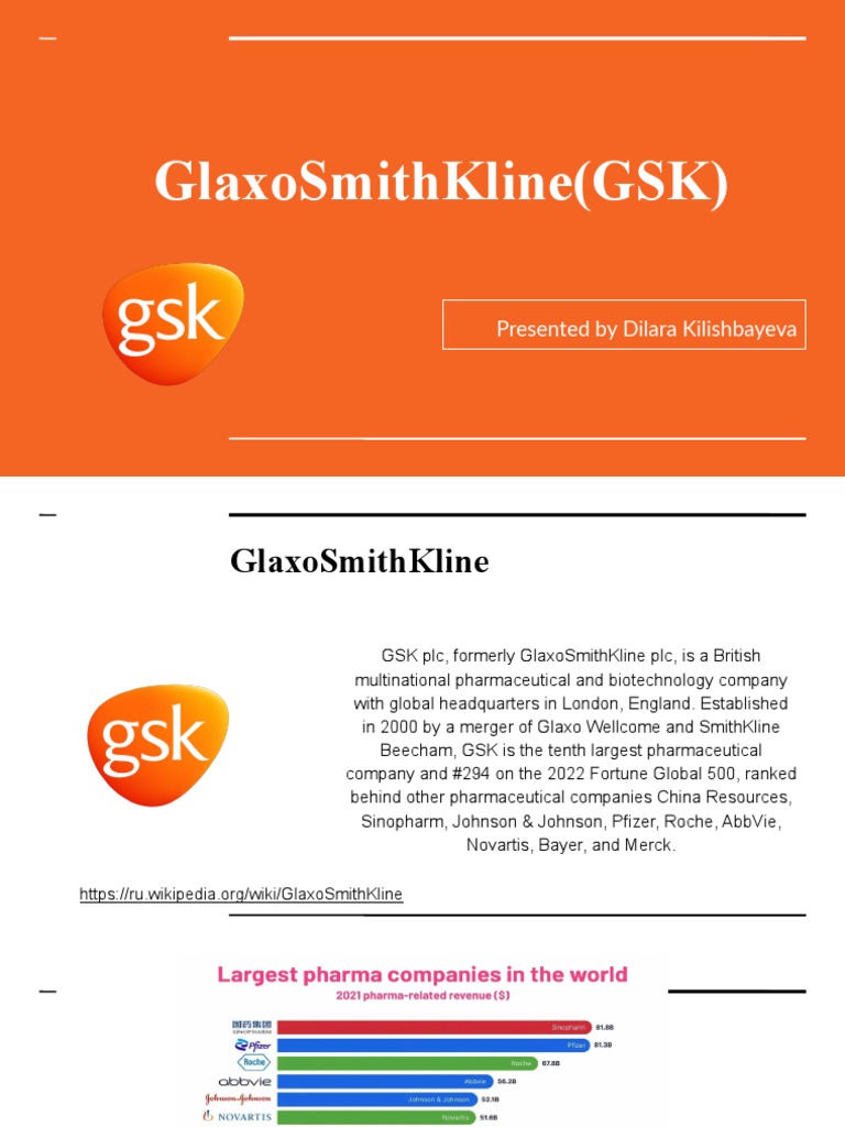 GSK: History and Controversies | PDF | Wellness
