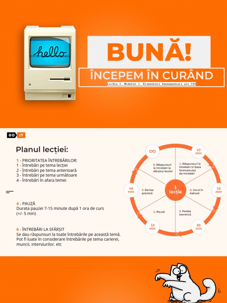 Modulul 2 - Lectia 3 - CSS Elementele Fundamentale | PDF