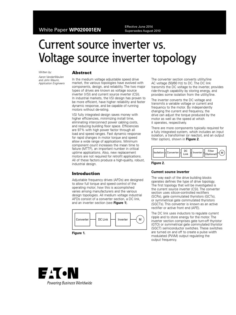 sc9000 Csi Vs Vsi Topology White Paper Wp020001en | PDF | Power ...