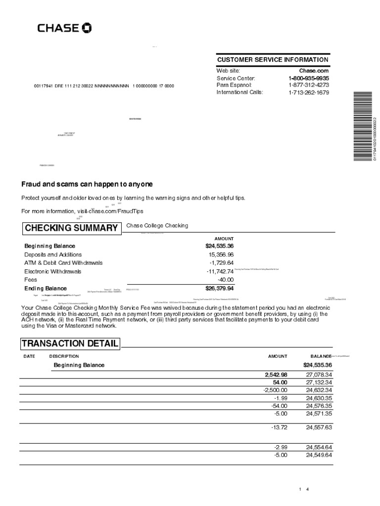 Frances Bank Statement 2 | PDF | Debit Card | Payments