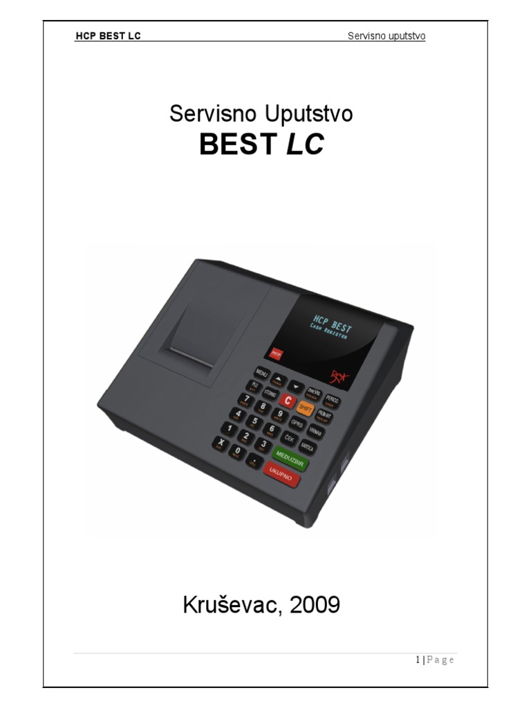 Servisno Uputstvo BEST - LC | PDF