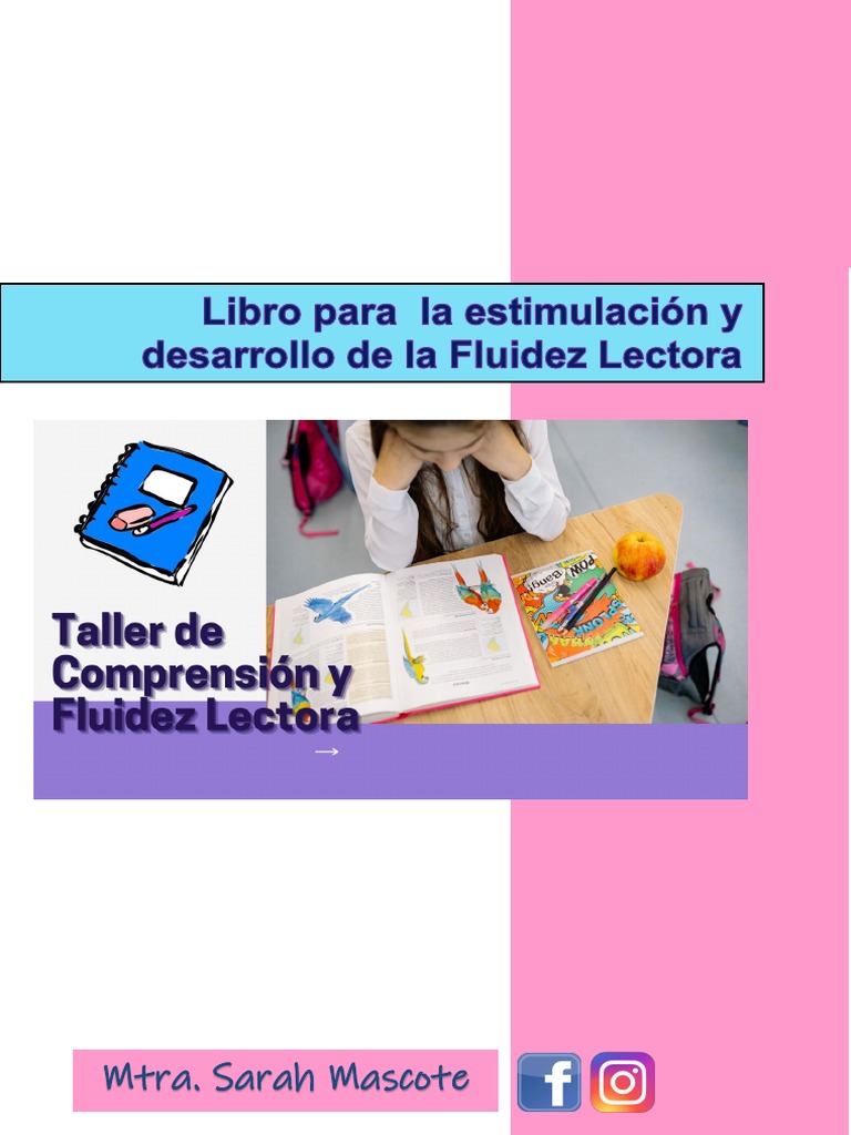Libro para la estimulación y desarrollo de la Fluidez Lectora | PDF ...
