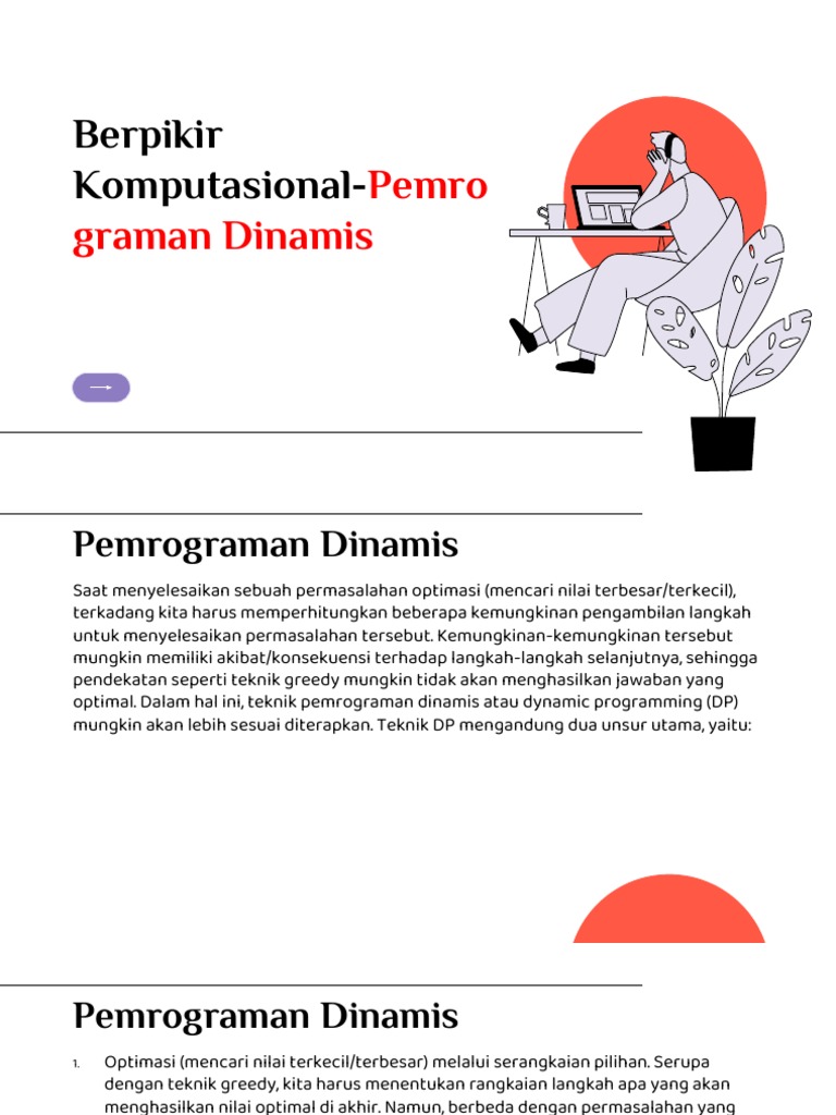 Pemrograman Dinamis | PDF