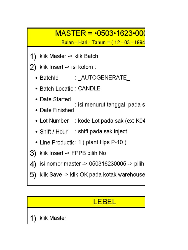 Lebel Palm Wax | PDF